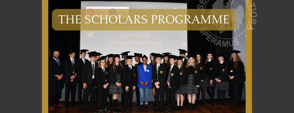 The Brilliant Club Scholars Programme - Latest News - Great Baddow High ...